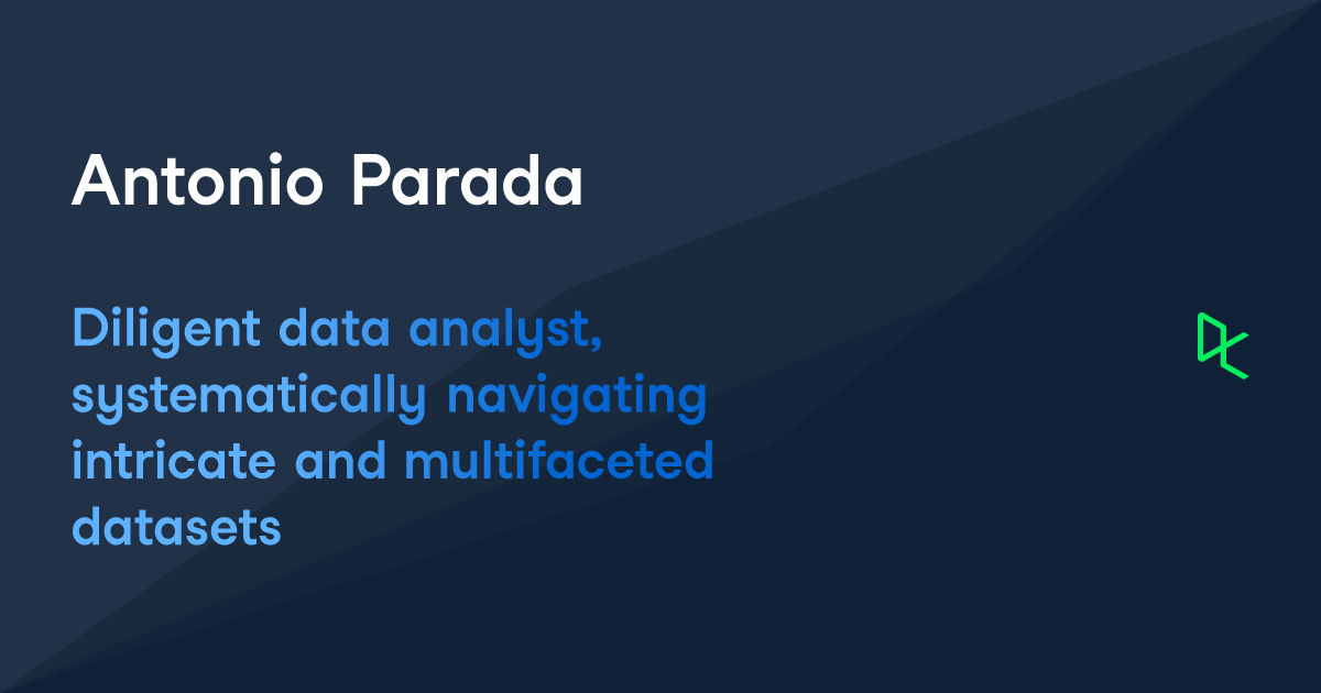 Antonio Parada - Graduate