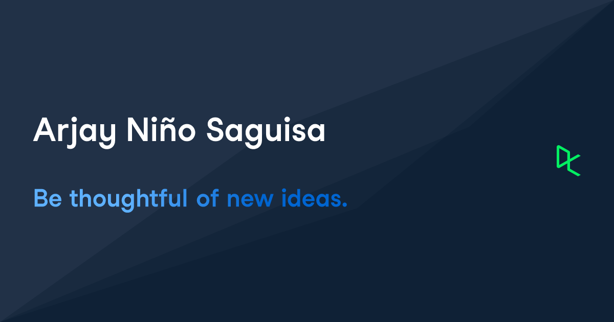 Arjay Niño Saguisa - Student