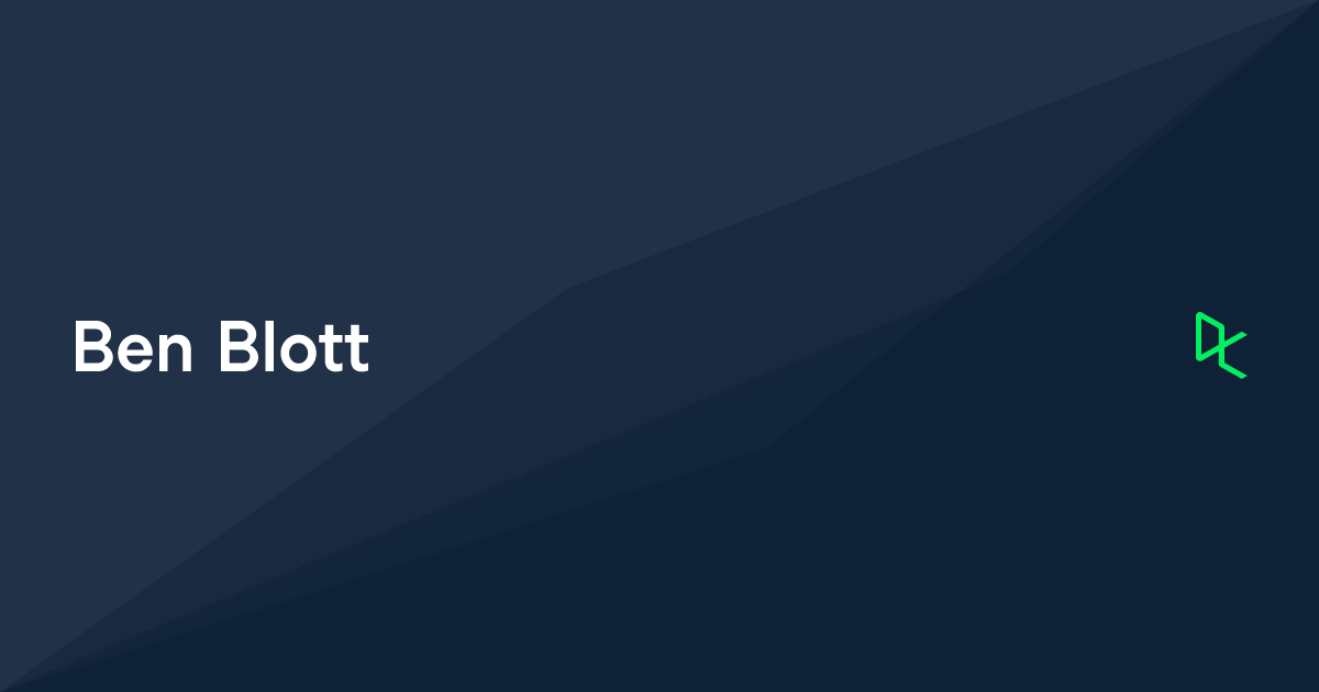 Ben Blott - Commodity Futures Trader