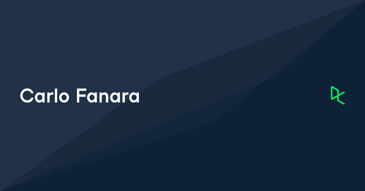 Carlo Fanara - senior data scientist - formerly head of research