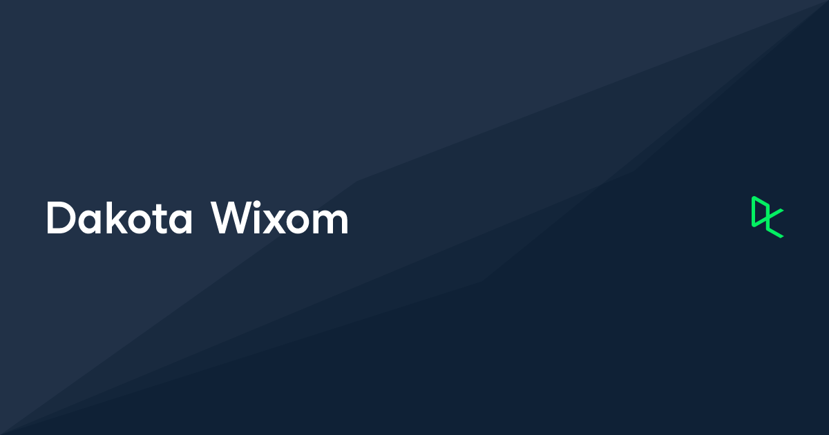 Dakota Wixom - Quantitative Analyst