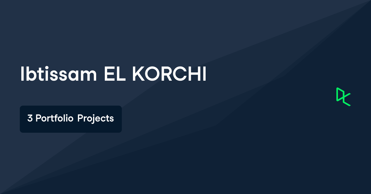 Ibtissam EL KORCHI - Data Analyst