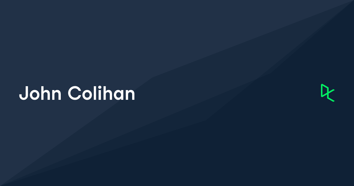 John Colihan - Associate Director, Analytics