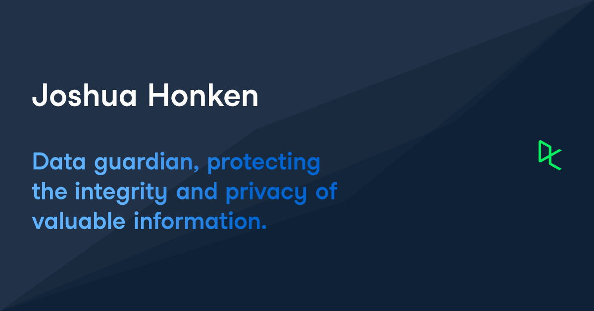 Joshua Honken - Consultant