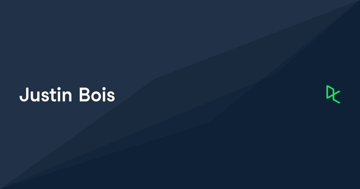 Justin Bois - Teaching Professor