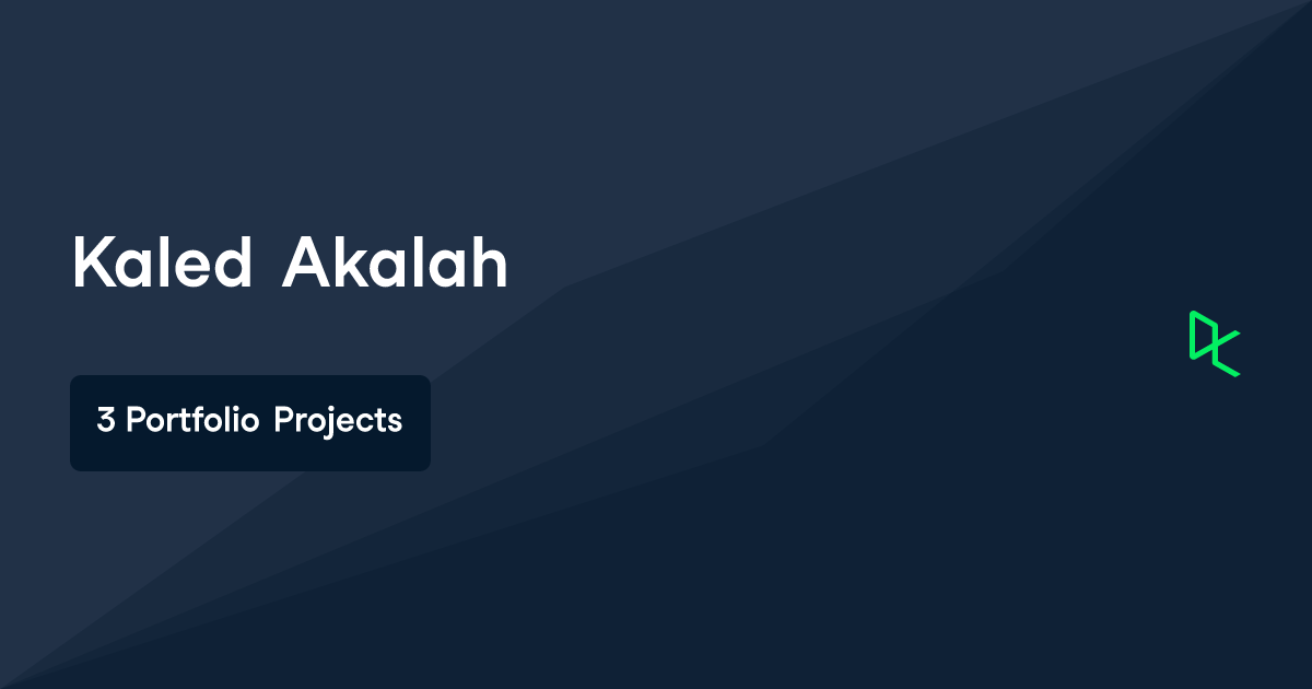Kaled Akalah - Accountant