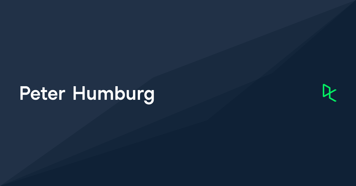 Peter Humburg - Statistician