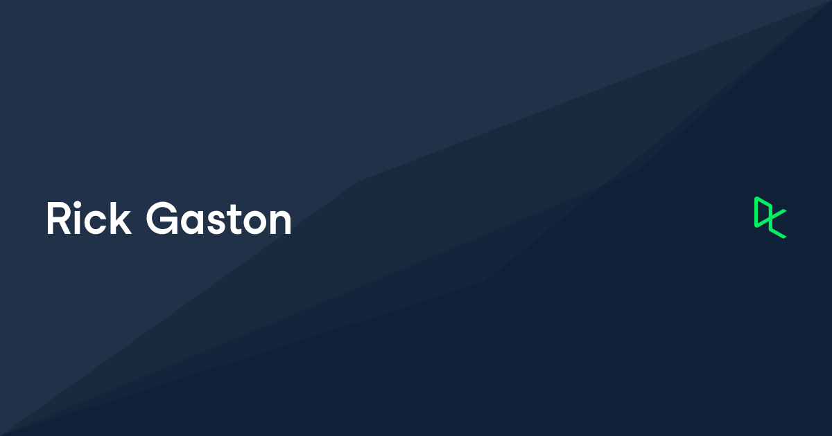 Rick Gaston - Curriculum Manager