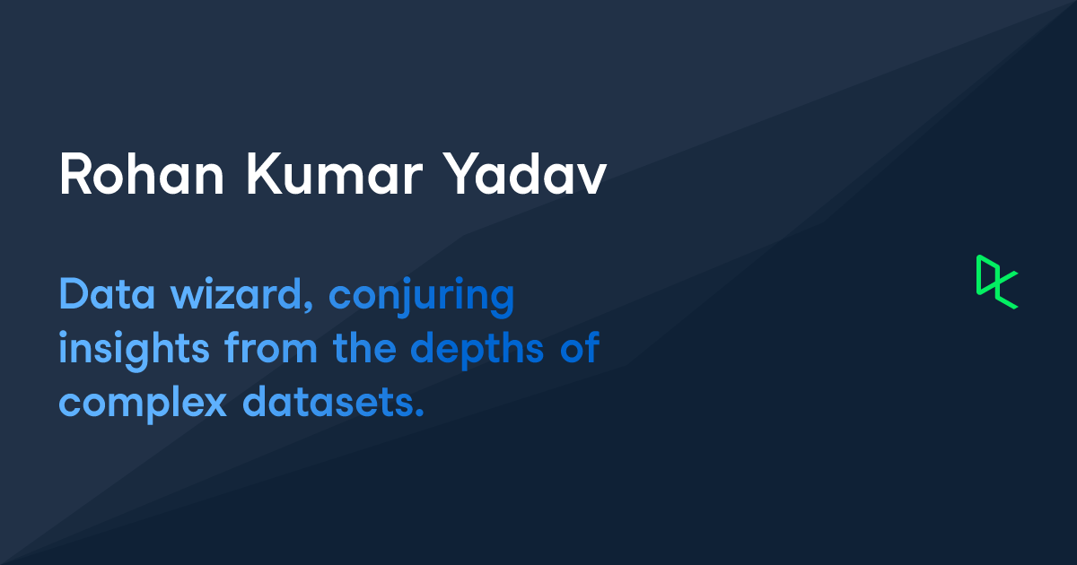 Rohan Kumar Yadav - Data Scientist