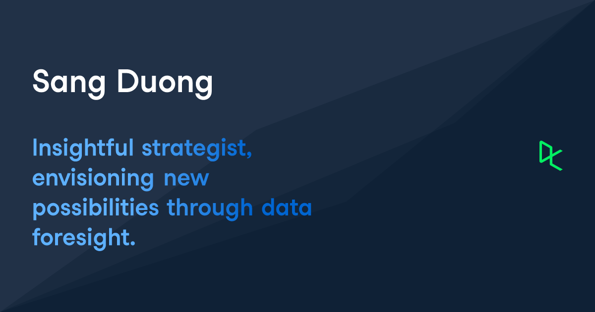 Sang Duong - Software Developer