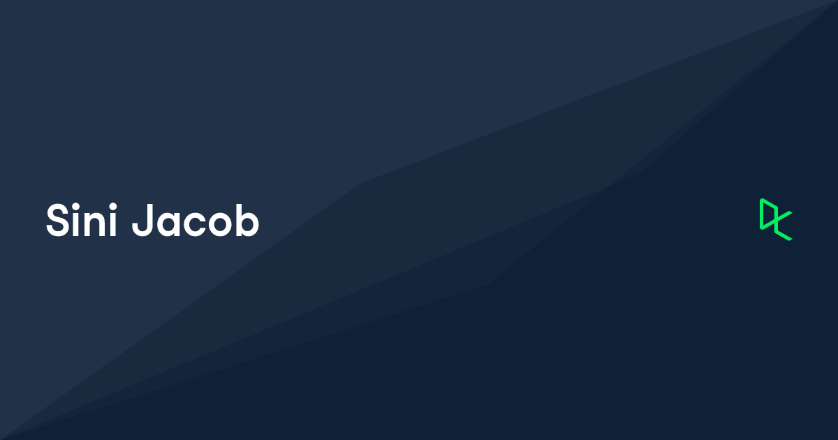 Sini Jacob - Student