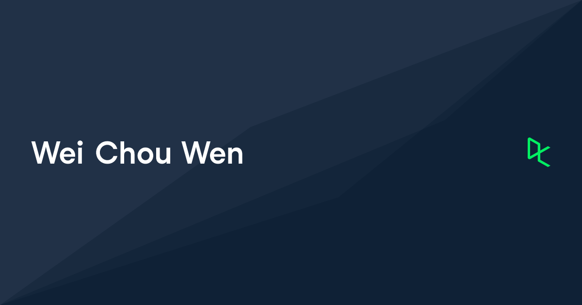 Wei Chou Wen - Student