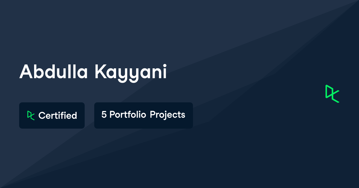 Abdulla Kayyani - Research Assistant