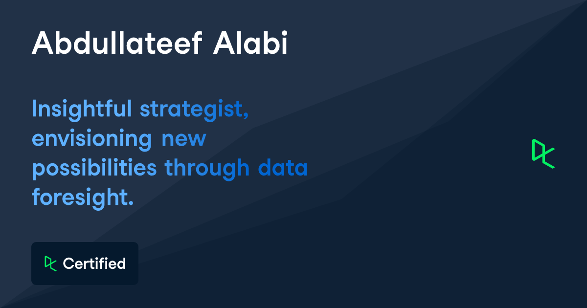 Abdullateef Alabi - Data Analyst