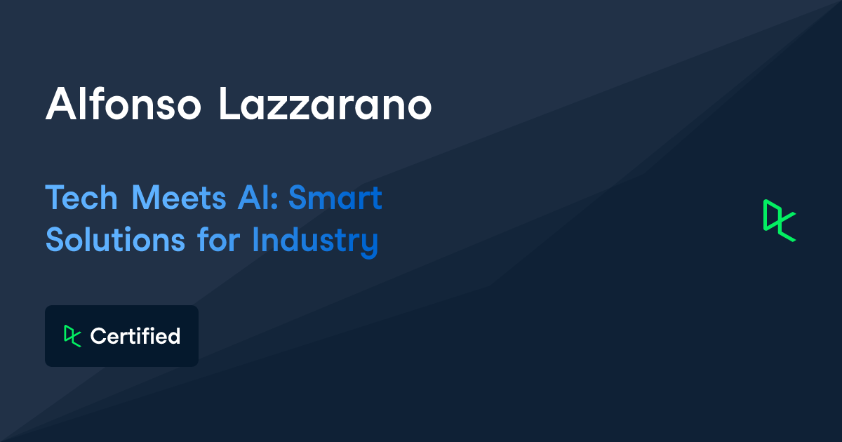 Alfonso Lazzarano - CEO