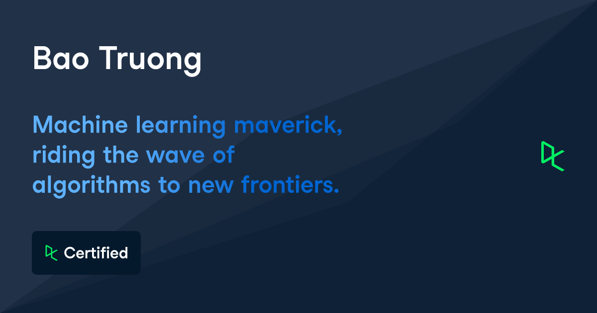 Bao Truong - Master Student