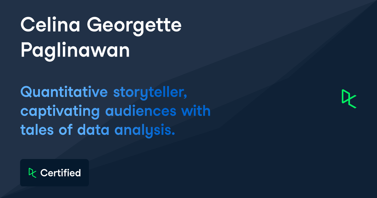 Celina Georgette Paglinawan - AI Trainer