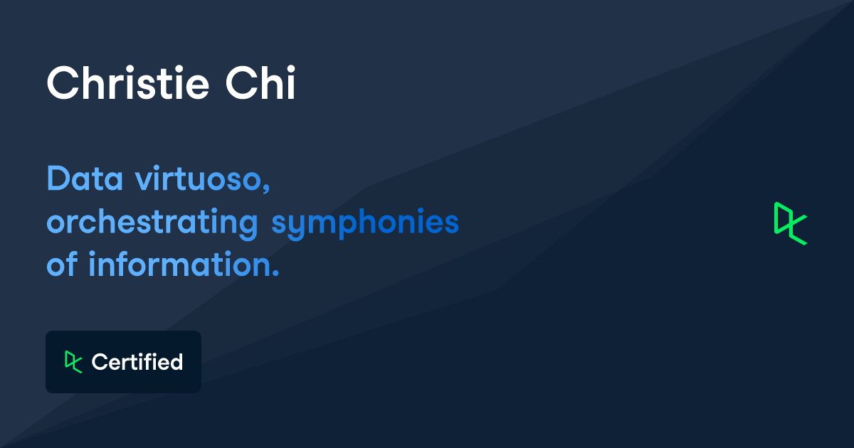 Christie Chi - Data Analyst