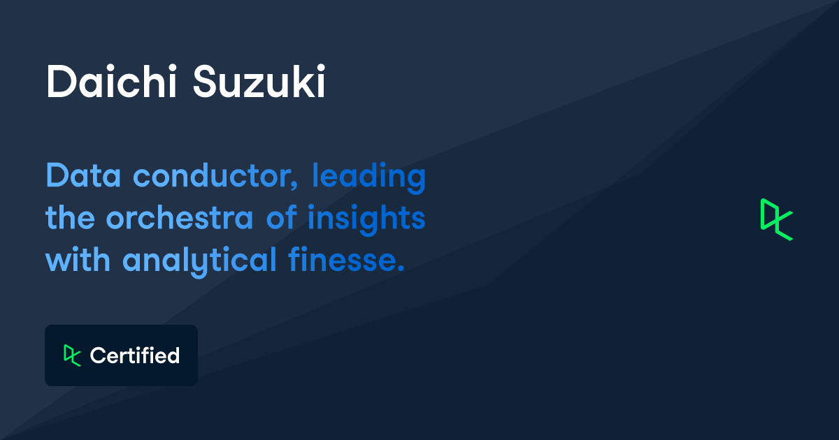 Daichi Suzuki - Engineer