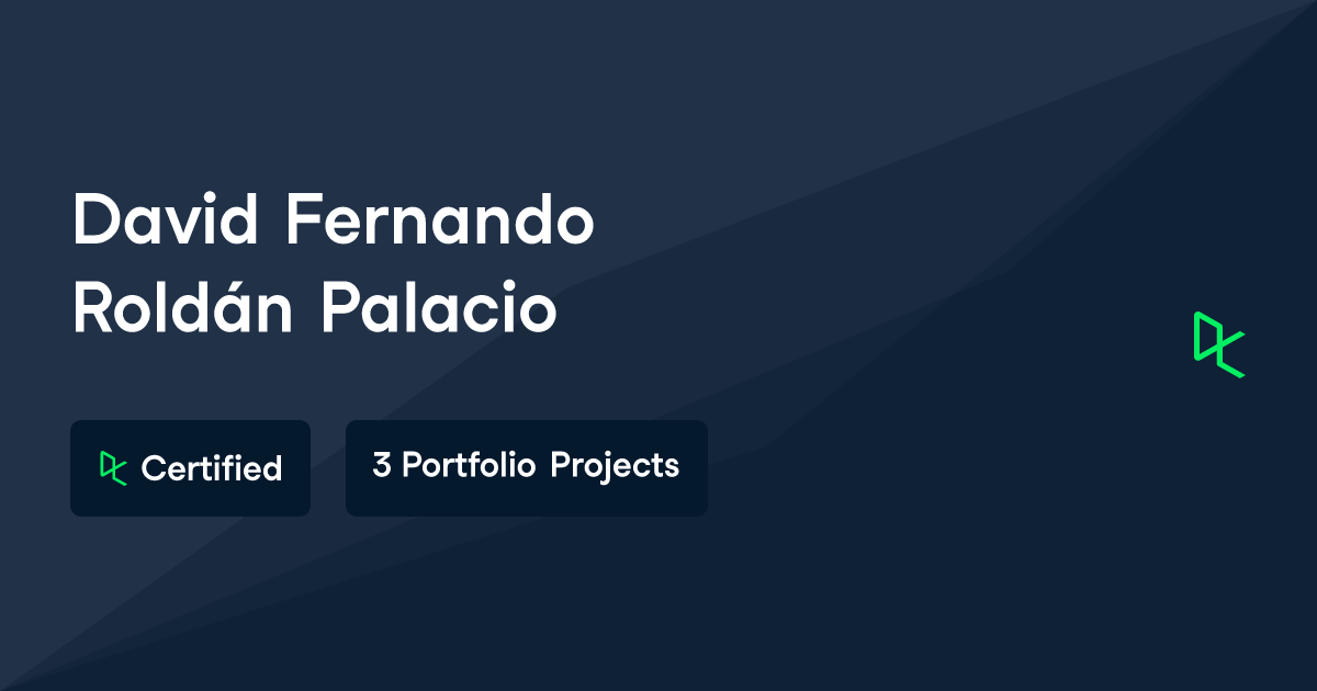 David Fernando Roldán Palacio