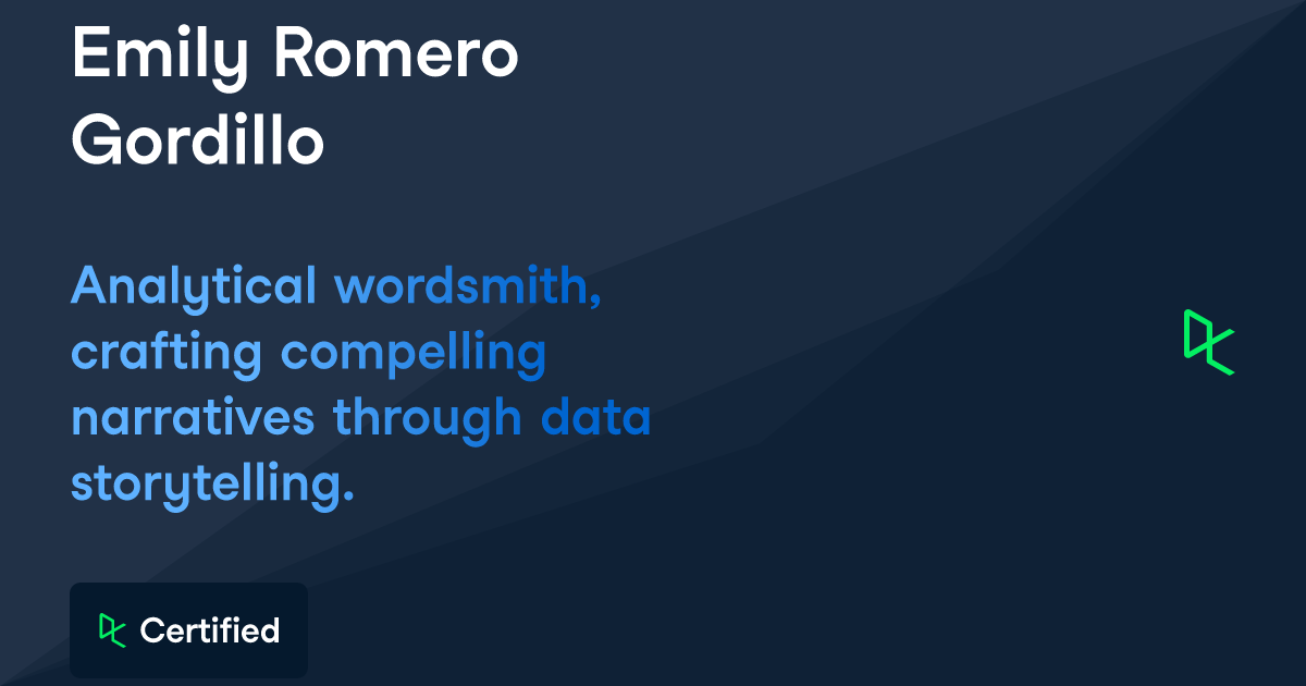 Emily Romero Gordillo - Data Scientist