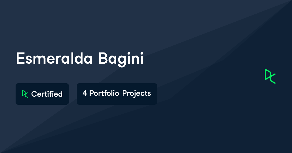 Esmeralda Bagini - B2B People Analyst