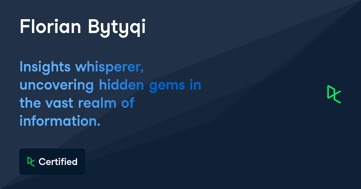 Florian Bytyqi - Student