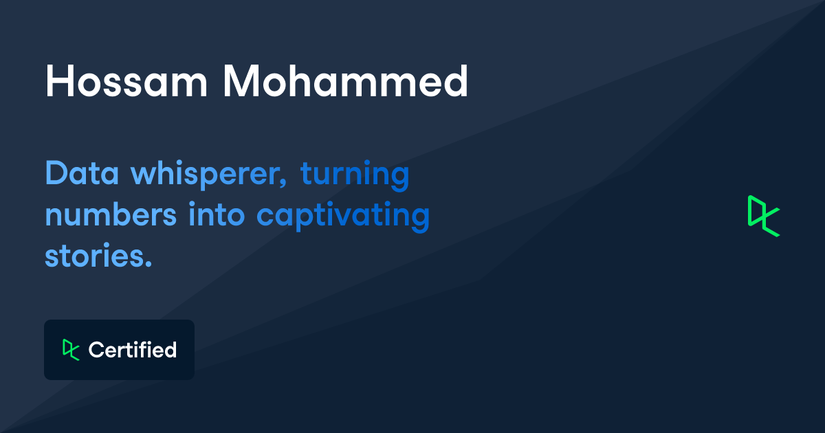 Hossam Mohammed Data Engineer