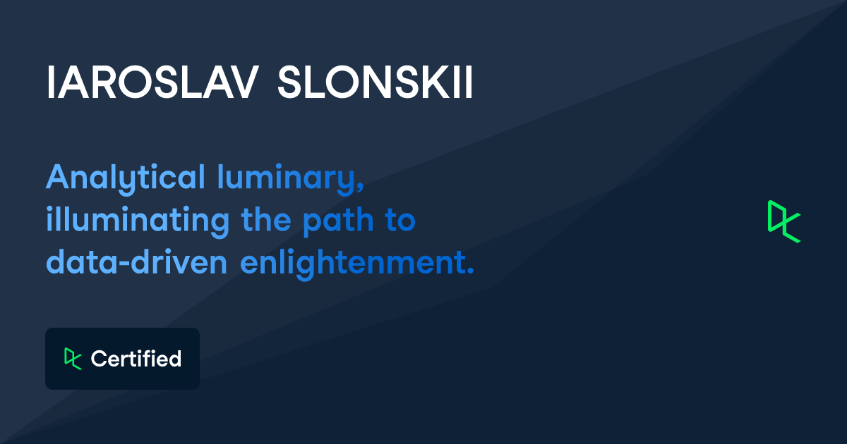 IAROSLAV SLONSKII - (GMT-05:00) Eastern Time (US & Canada)
