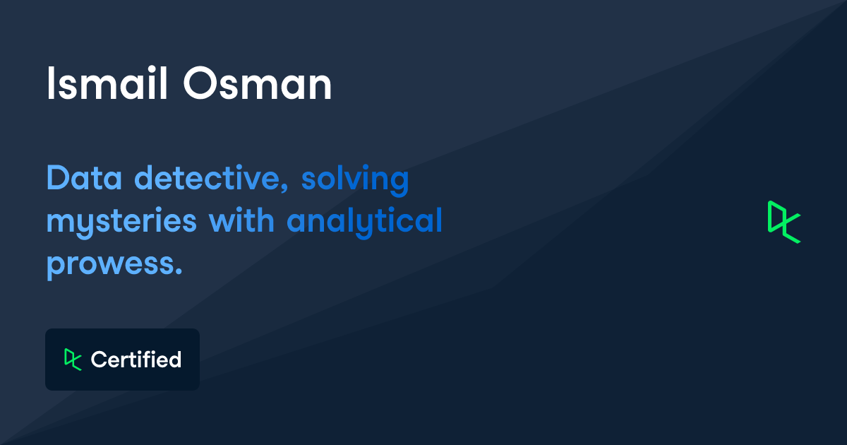 Ismail Osman - Accountant