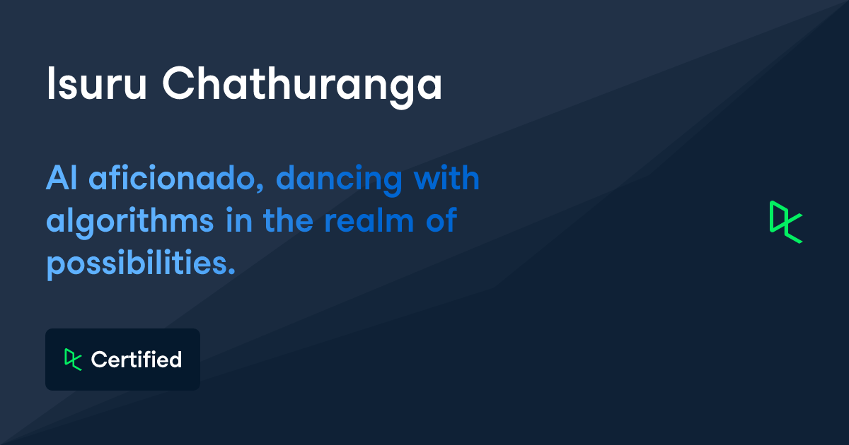 Isuru Chathuranga - Student