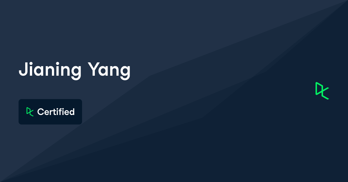 Jianing Yang - data scientist