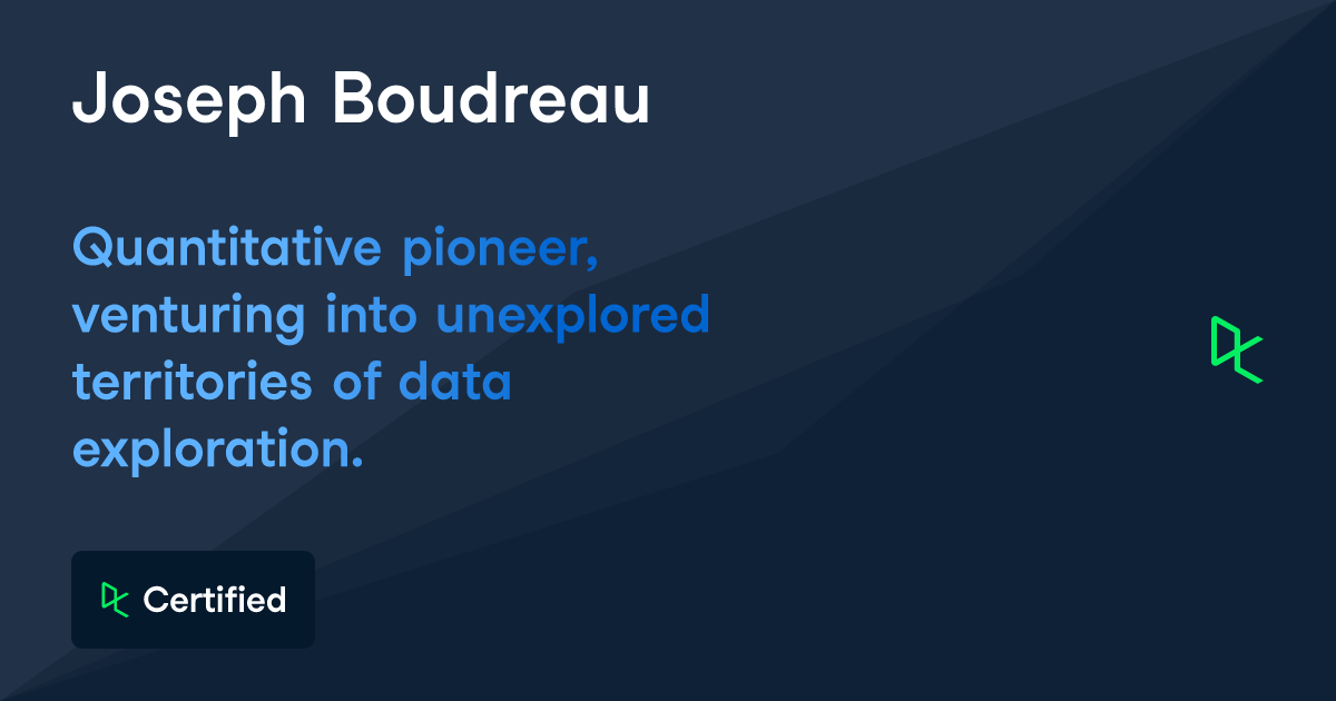 Joseph Boudreau - Student