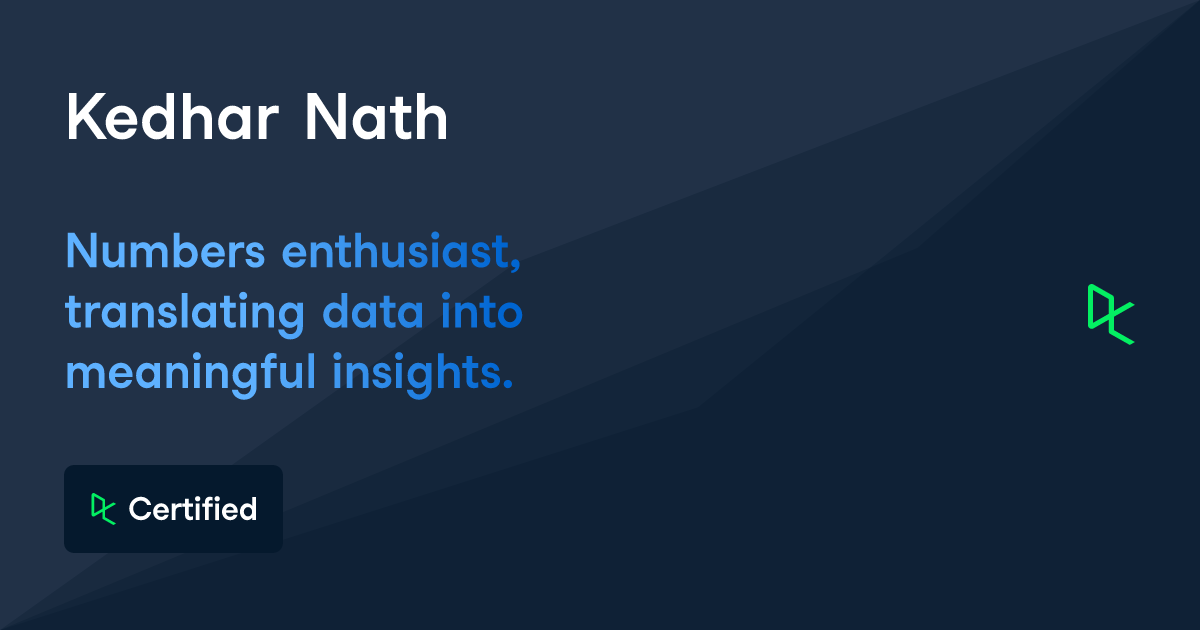 Kedhar Nath - Student