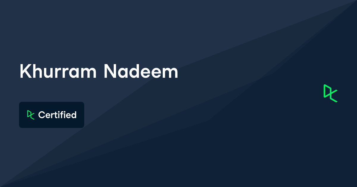 Khurram Nadeem - Student