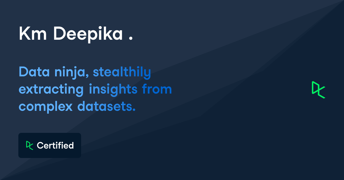 Km Deepika . - student