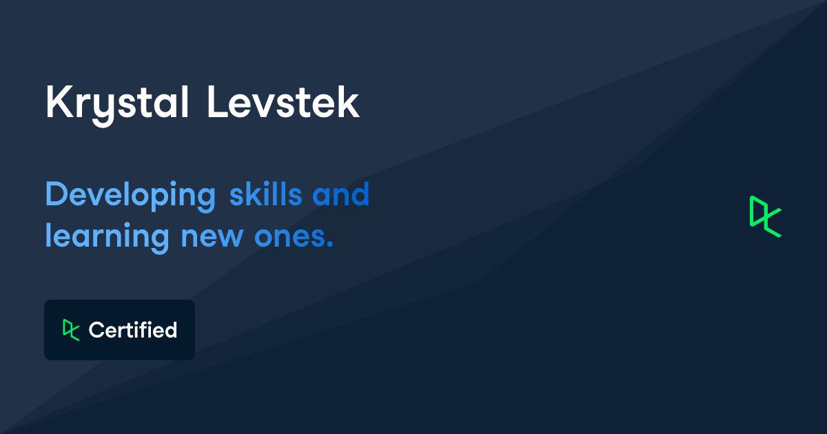 Krystal Levstek - HMIS Administrator