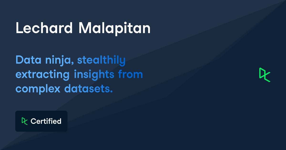 Lechard Malapitan - Engineer