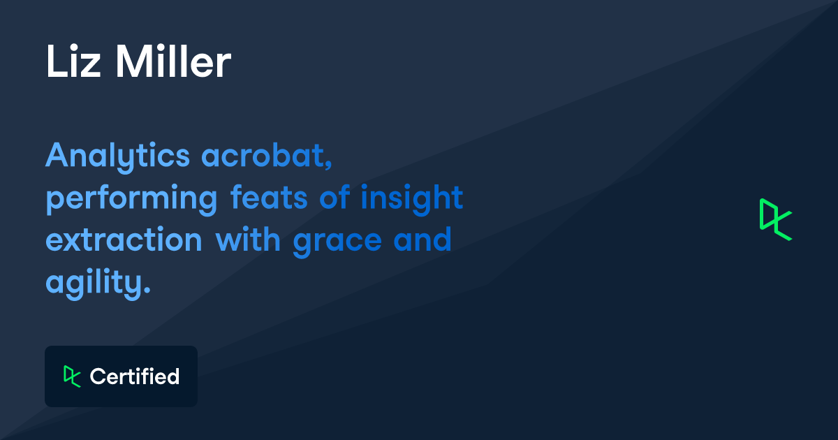 Liz Miller - Analyst