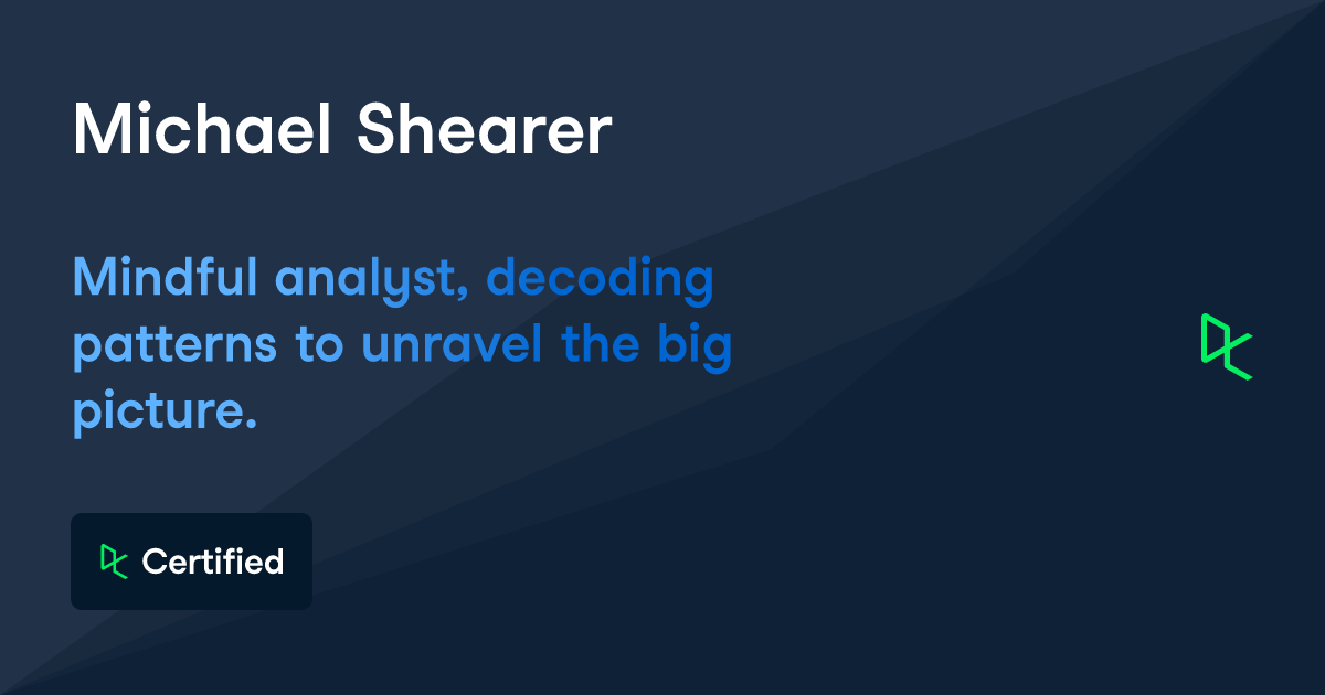 Michael Shearer - Data Analyst