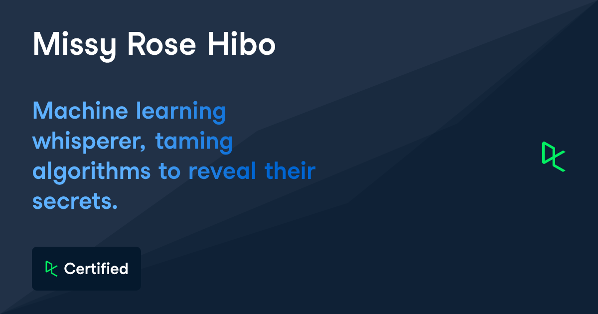 Missy Rose Hibo - Data Encoder