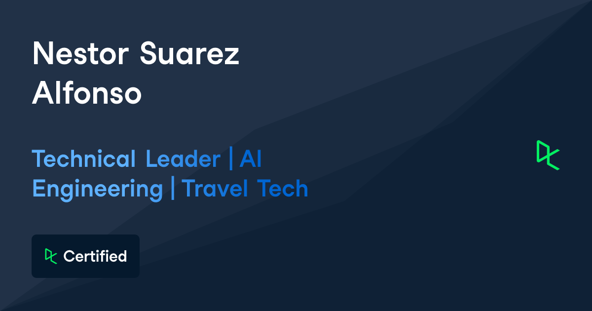 Nestor Suarez Alfonso - AI Engineer