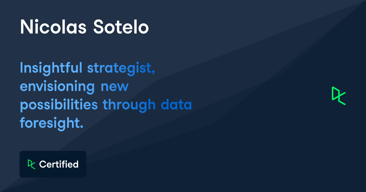 Nicolas Sotelo - reporting