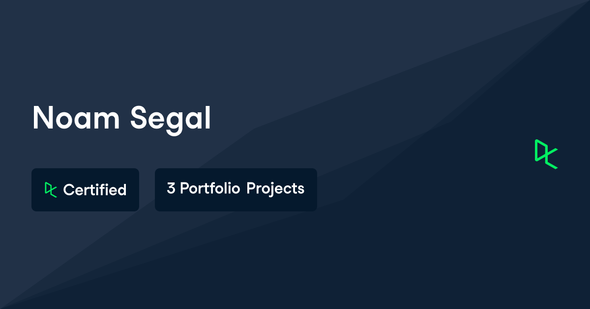 Noam Segal - Freelancer