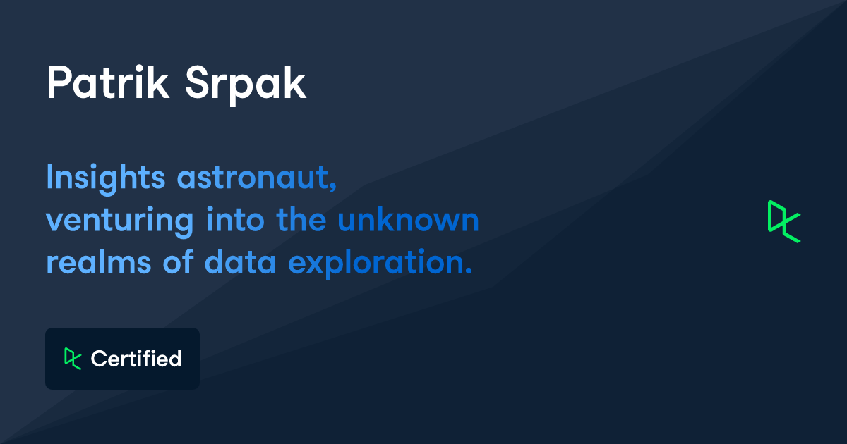 Patrik Srpak - Student