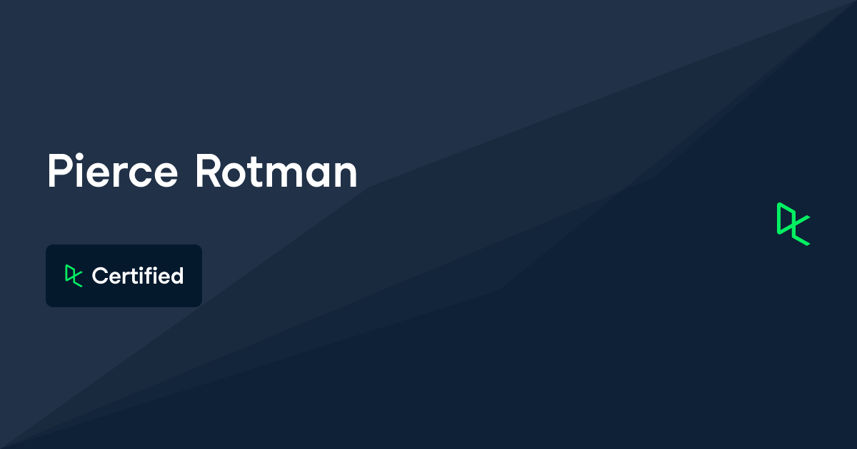 Pierce Rotman - N/A