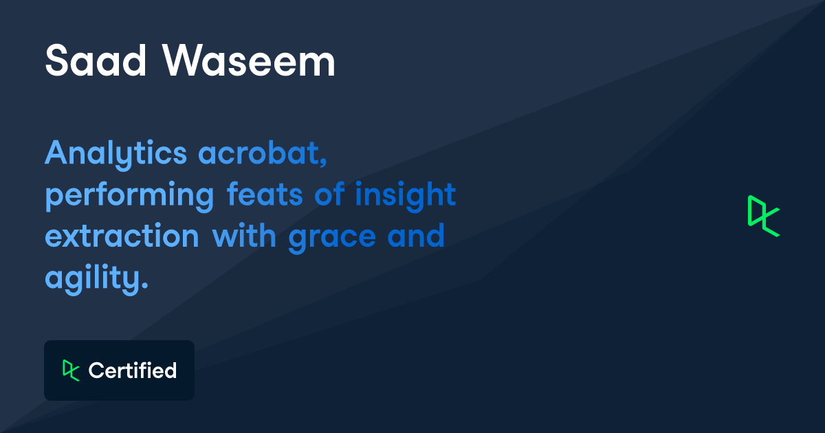 Saad Waseem - Data Engineer