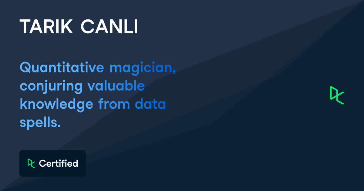 TARIK CANLI - Graduate