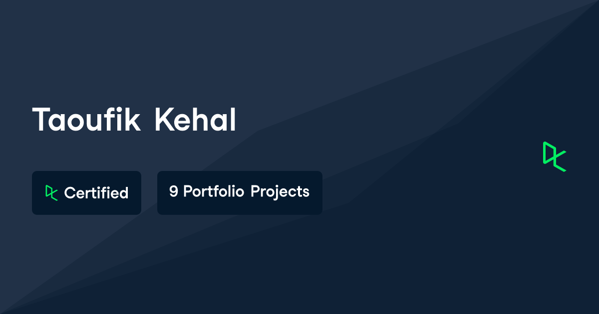 Taoufik Kehal - Data Manager