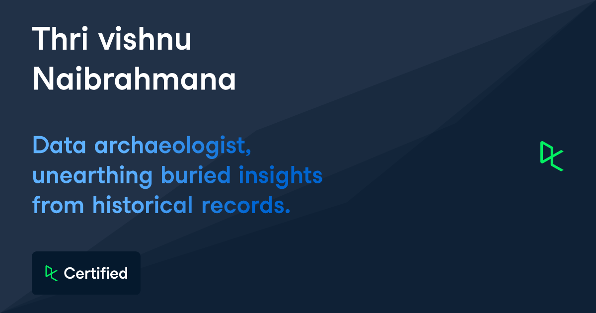 Thri vishnu Naibrahmana - Student